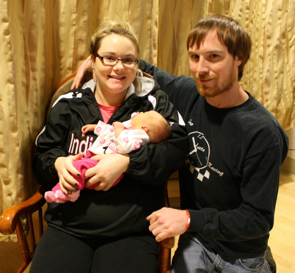 New Year's Baby Girl Aleaha Jane Hyle Jan 9 2016 - Wayne County Hospital